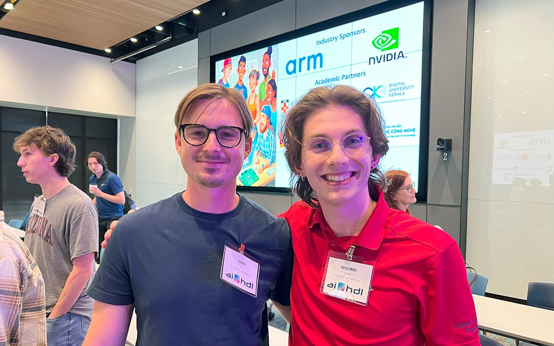 Software student mentors AI-HDL competition winners | Electrical and ...