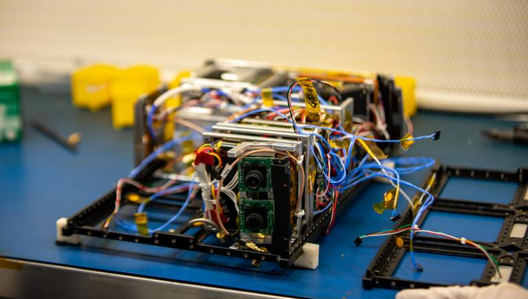 Grad Student is Lead Electrical Engineer on Satellite Mission ...